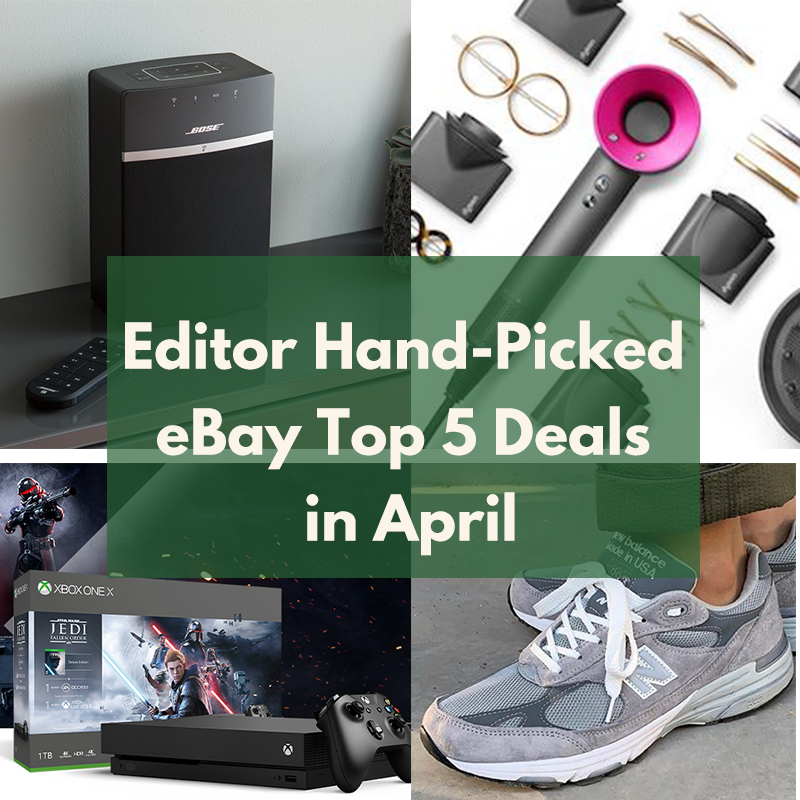 Editor Hand-Picked eBay Top 5 Deals in April ｜eBay Free Shipping ...