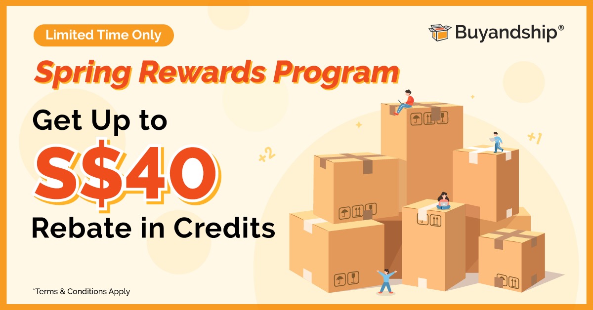Get Up to S$40 Rebate in Credits! Our Spring Loyalty Program is Here ...