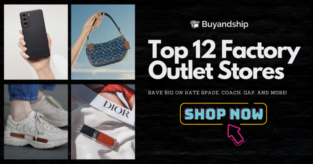 Factory Outlet Sale Up to 98% OFF: Amazon, Jomashop, Kate Spade, and ...