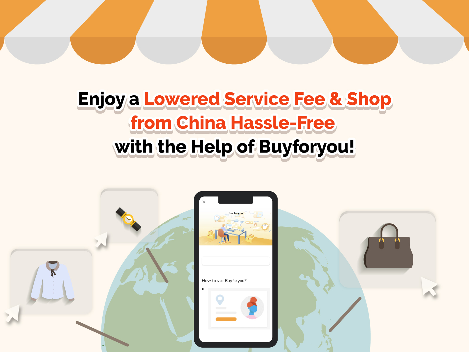 Lowered Service Fee of Buyforyou and You Can Now Shop Chinese Websites ...