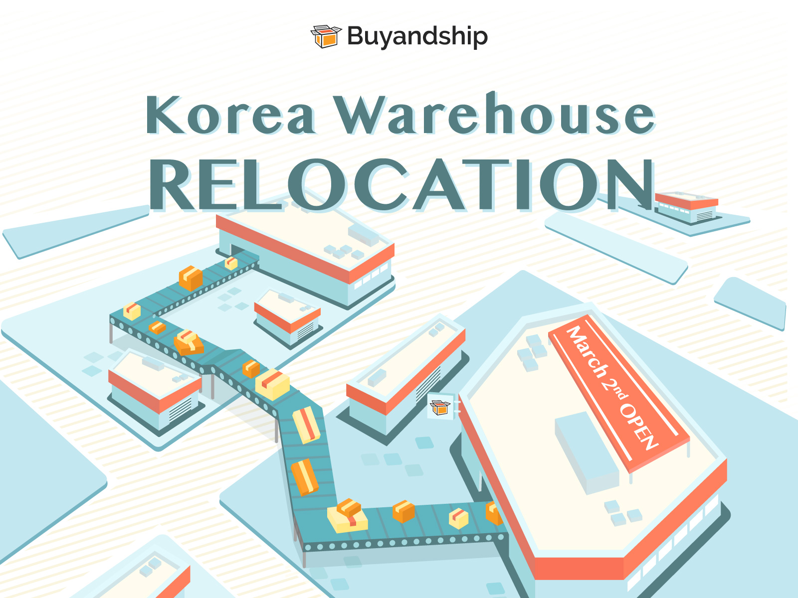 Korea Warehouse Relocation | Buy&Ship SG | Shop Worldwide and Ship ...