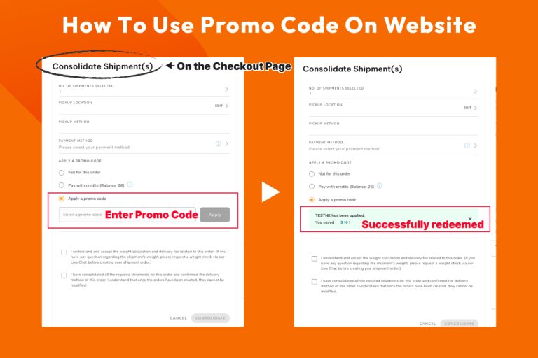 Promo Code Feature is Here! Save more on Shipping, express checkout ...
