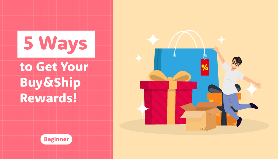 5 Ways to Earn Your Buy&Ship Rewards! | Buy&Ship SG | Shop Worldwide ...