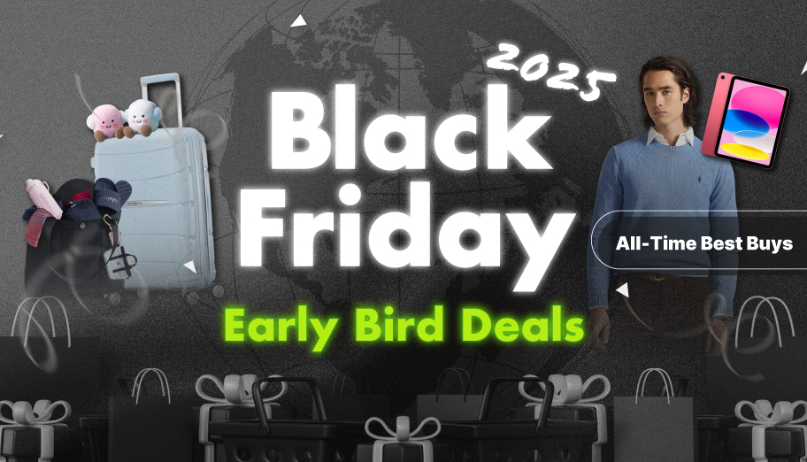 2025 Black Friday Early Bird Deals：Up to 55% Off Samsonite、UGG、Clinique ...