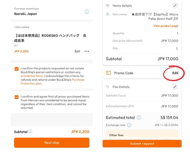 How to Shop Mercari Japan in Singapore: Use Buy&Ship for Seamless Proxy Purchases | Buy&Ship SG ...