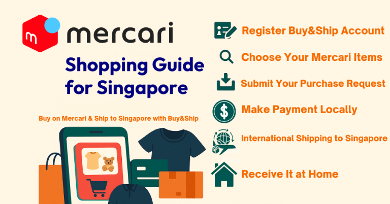 How to Buy Mercari and Ship to Singapore: The Ultimate Guide with Buy&Ship | Buy&Ship SG | Shop ...