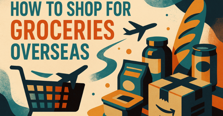 How to Shop for Groceries Overseas & Ship to Singapore｜Buy&Ship Singapore