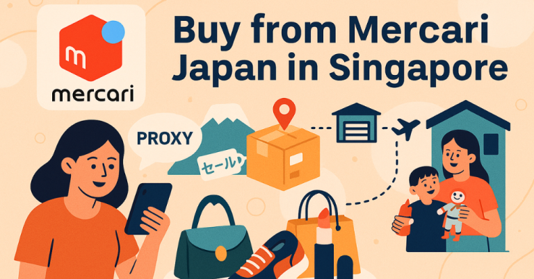 How to Buy from Mercari Japan in Singapore: Full Shopping & Shipping Guide | Buy&Ship SG | Shop ...